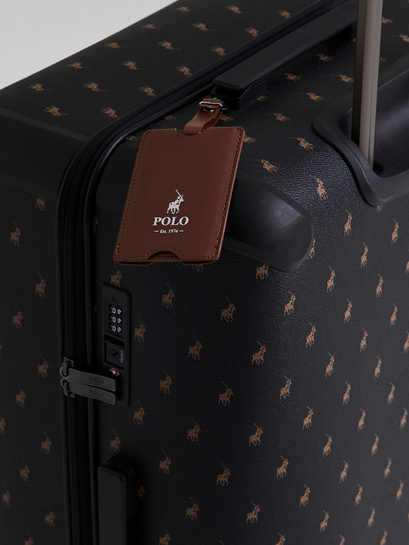 Classic Large Black Trolley Luggage Bag | Polo SA